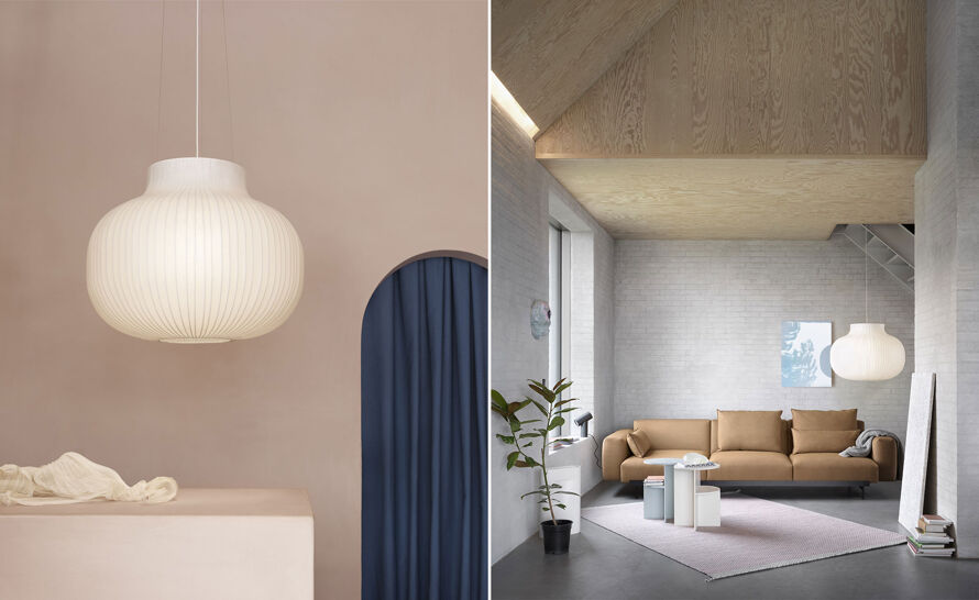 Strand Pendant Lamp Closed by Benjamin Hubert for Muuto | hive