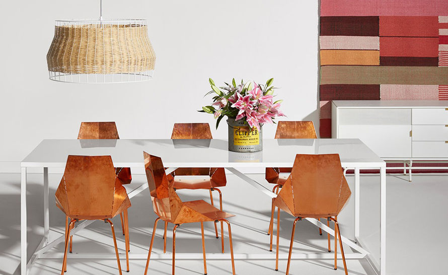 Strut Table Produced by Blu Dot | hive