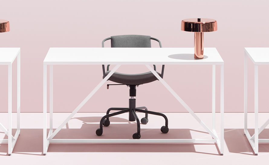 Strut Table Produced by Blu Dot | hive