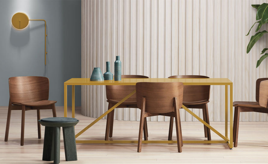 Strut Table Produced by Blu Dot | hive