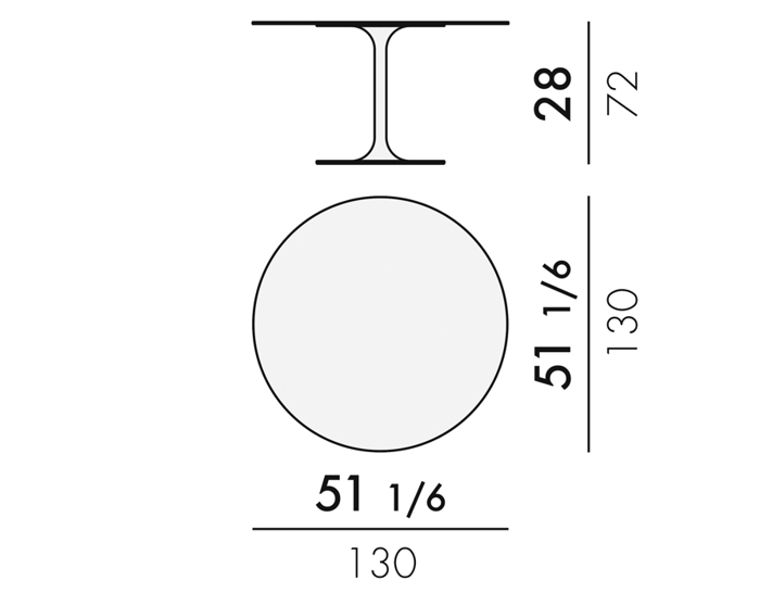 Thierry XXL Round Dining Table by Piero Lissoni for Kartell | hive