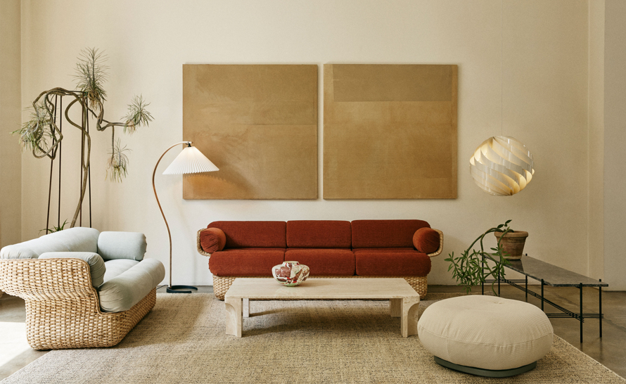 Timberline Floor Lamp by Mads Caprani from Gubi | hive