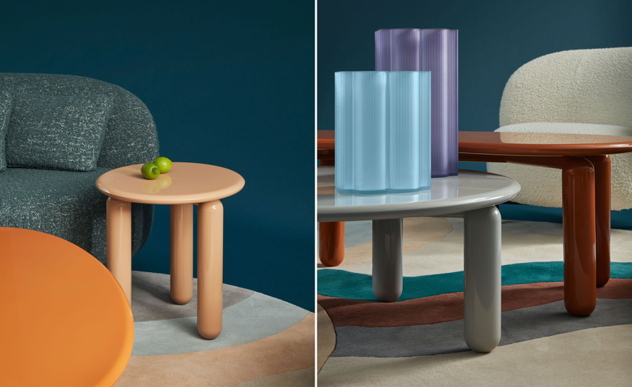 Undique Mas Coffee Table Round by Patricia Urquiola for Kartell | hive