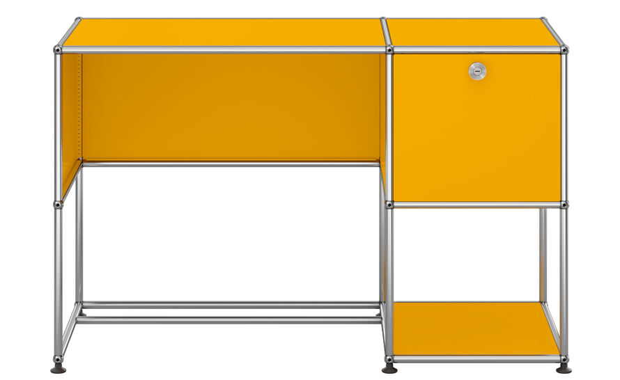 USM Haller Desk Unit A1 by Fritz Haller & Paul Schaerer for USM Modular ...