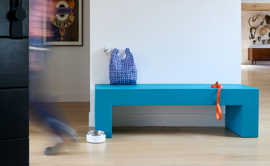 Vignelli Bench by Lella & Massimo Vignelli for Heller | hive