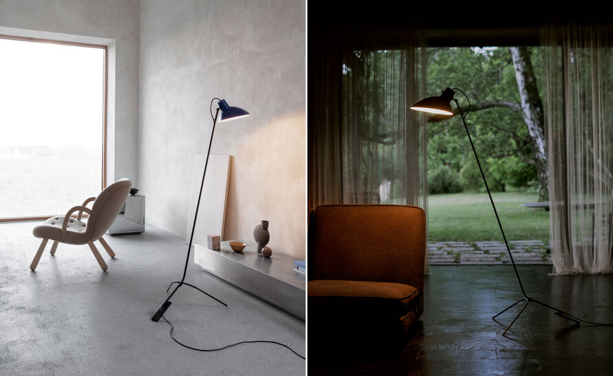 VV Cinquanta Floor Lamp by Vittoriano Viganò for Astep | hive
